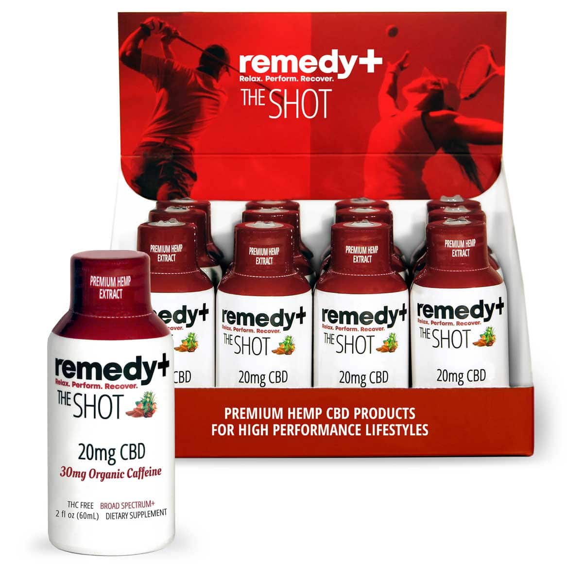 Remedy+ The SHOT (Case of 12) - Natural RX Brokers